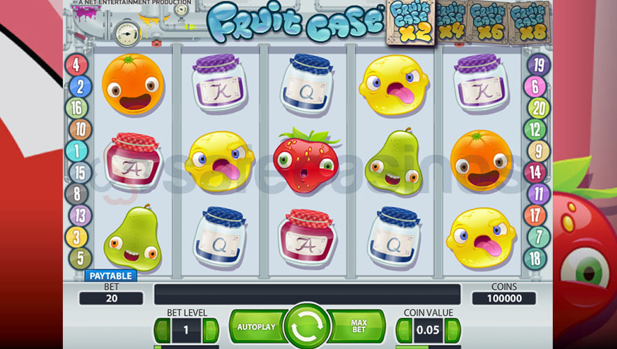 Fruit Case - Παίξε Δωρεάν Online το Φρουτάκι Fruit Case
